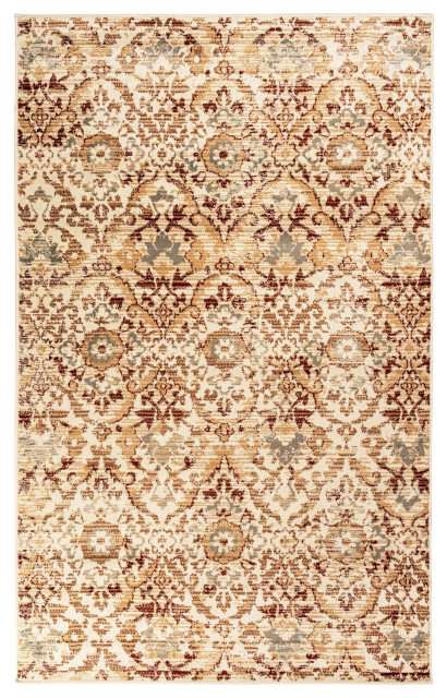Tamara Geometric Diamond Colorfast Area Rug, 5 Ft. X 8 Ft ...