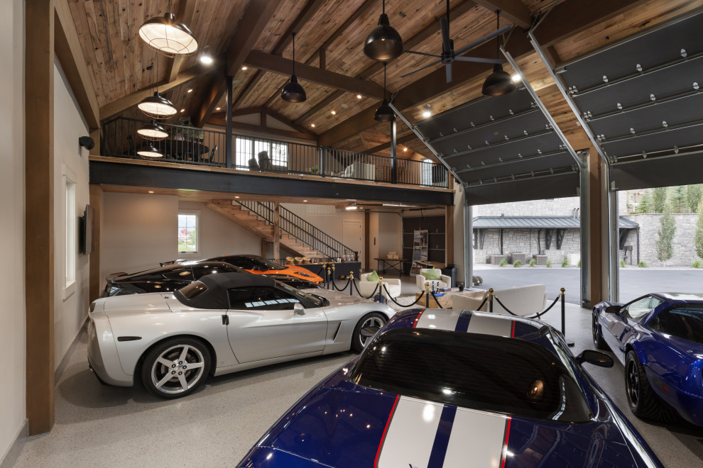 Fox Den - Farmhouse - Garage - Salt Lake City - by PureHaven Homes | Houzz