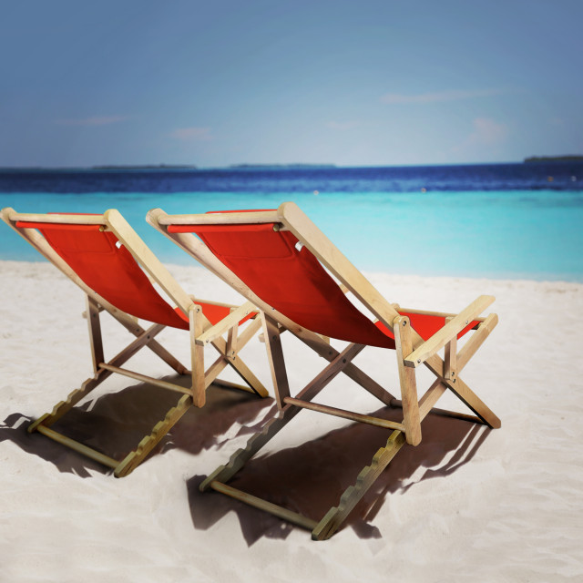 Sling Chair - Contemporary - Outdoor Chaise Lounges - by Casual Home ...