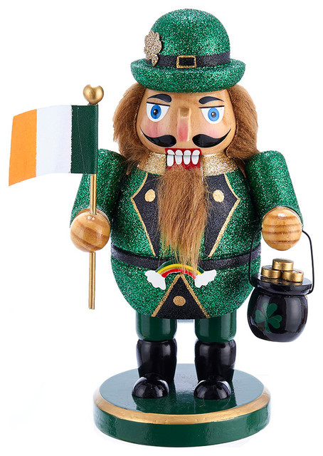 8" Irish Nutcracker, 8 in. - Holiday Accents And Figurines - by Kurt S ...