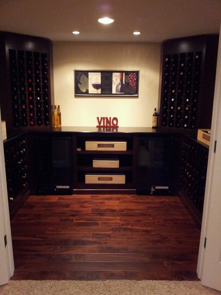 Small Basement Wine Cellar - Traditional - Other | Houzz