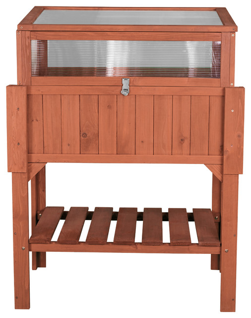 Raised Greenhouse - Transitional - Greenhouses - by Leisure Season Ltd ...