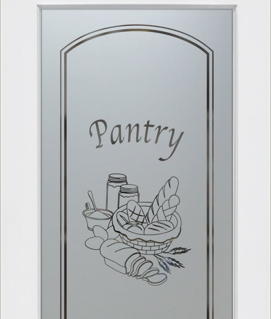 Pantry Door - Bread Basket - Primed - 28" x 80" - Book/Slab Door, 24 ...