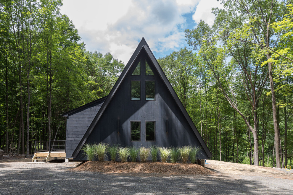 Pollyanna A-Frame - Rustic - Exterior - New York - by Hudson Valley ...