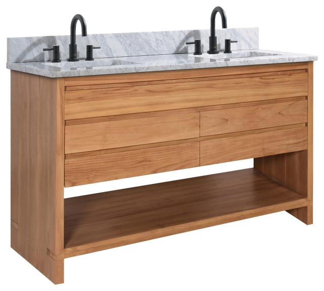 Avanity Kai Bath Vanity, 49" - Transitional - Bathroom Vanities And ...
