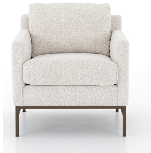 Faithan Chair Umber Pewter - Transitional - Armchairs And Accent Chairs ...