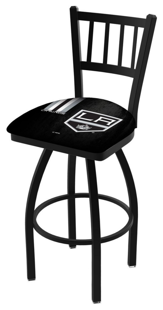 Holland L018 03 Los Angeles Kings 25" Swivel Counter Stool - Black ...