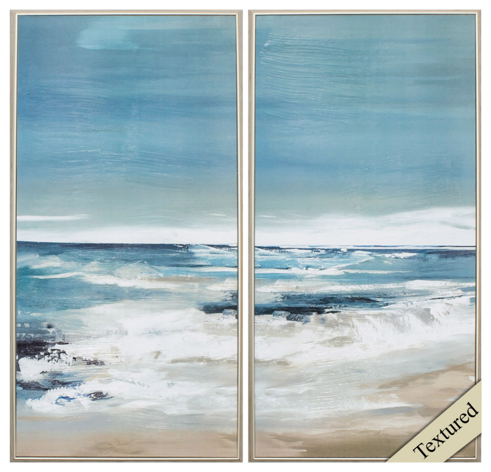 East Coast Wall Art 2-Piece Set - Beach Style - Prints And Posters - by ...