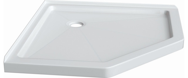 Miseno MNOSB4242NA 42" x 42" Neo-Angle Shower Base - Shower Pans And ...