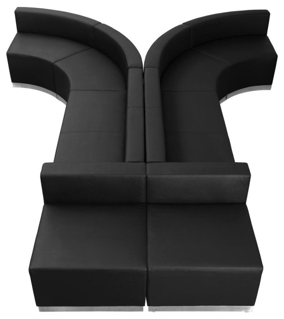 Armen Living Viper 26 Counter Height Swivel Barstool in Brushed ...