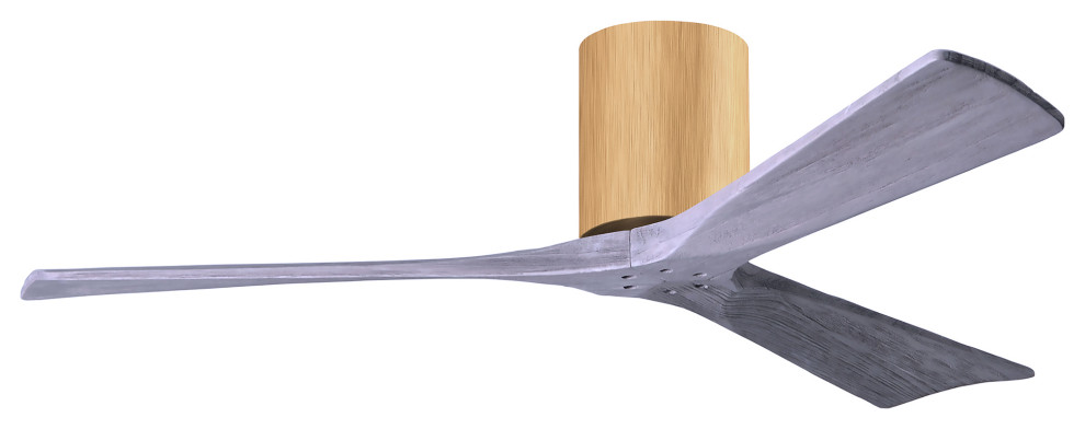 Irene 3 Blade Flush Mount Fan, 52" - Farmhouse - Ceiling Fans - by ...