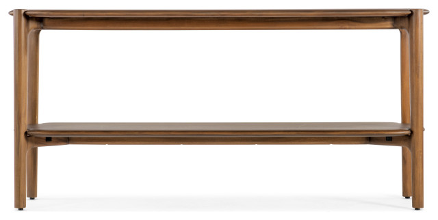 Harlow Console Table, Chestnut - Midcentury - Console Tables - by ...