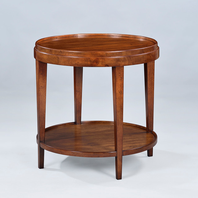 Classic Round End Table - Transitional - Side Tables And End Tables ...