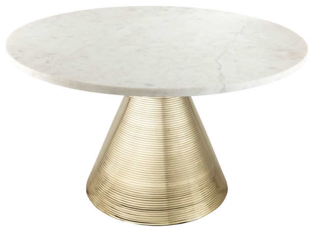 TOV Furniture Tempo Marble Coffee Table - Contemporary - Coffee Tables ...