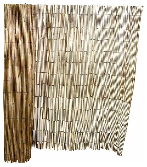 Natural Reed Fence - Asian - Home Fencing And Gates - by Master Garden ...