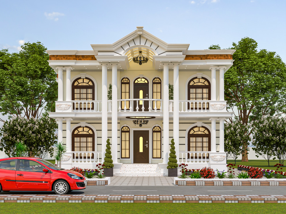 Duplex House Exterior Design - Modern - House Exterior - by MHM Design ...