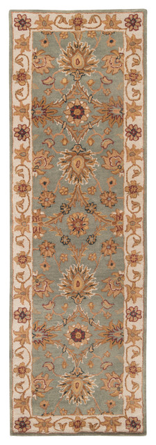 Hand Tufted Clifton Wool Rug CLF-1018, 3'3" x 5'3" - Traditional - Area ...