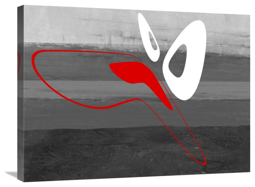 "Abstract Oval Shape 8" Fine Art Print, 32" x 24" - Modern - Prints And Posters - by Naxart | Houzz