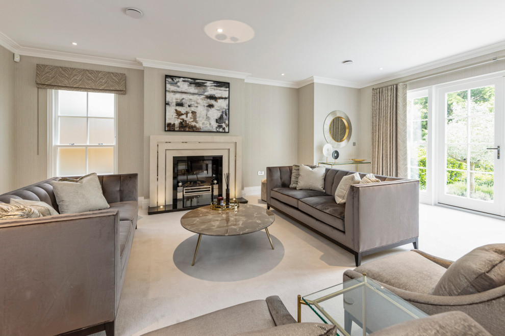 Formal Reception Room - Modern - Living Room - Surrey - by Octagon ...