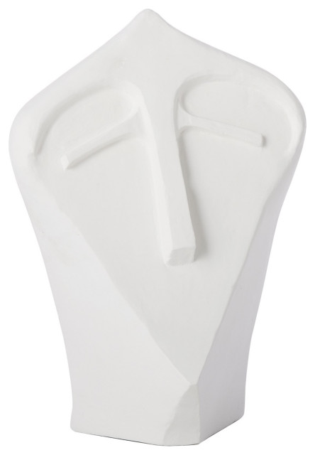 Humanity Sculpture, Matte White - Contemporary - Decorative Objects And ...