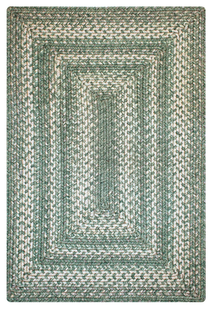 Homespice Decor - 20 x 30" Rectangular Hillside Ultra Durable Braided ...