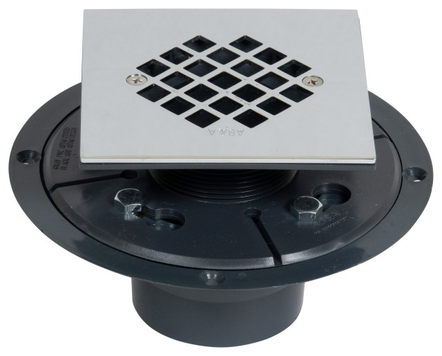 Square Shower Drain - Contemporary - Tub And Shower Parts - by Goof ...