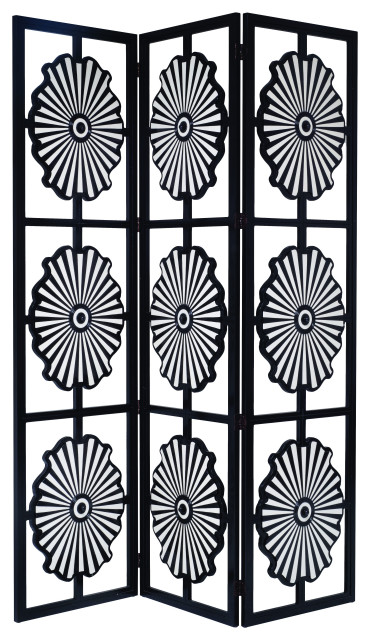 Sunburst Floor Screen - Contemporary - Screens And Room Dividers - by ...