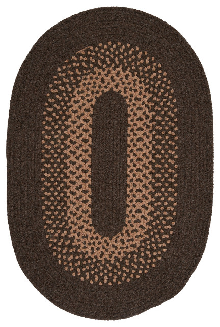 Colonial Mills Madison Md84 Roasted Brown Area Rugs, 11x11 Round ...