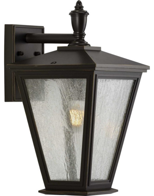 Progress Cardiff 1-Light 75W Wall Lantern P560167-020 - Antique Bronze ...