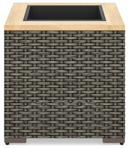 Boca Raton Outdoor Planter By Homestyles - Tropical - Outdoor Pots And ...