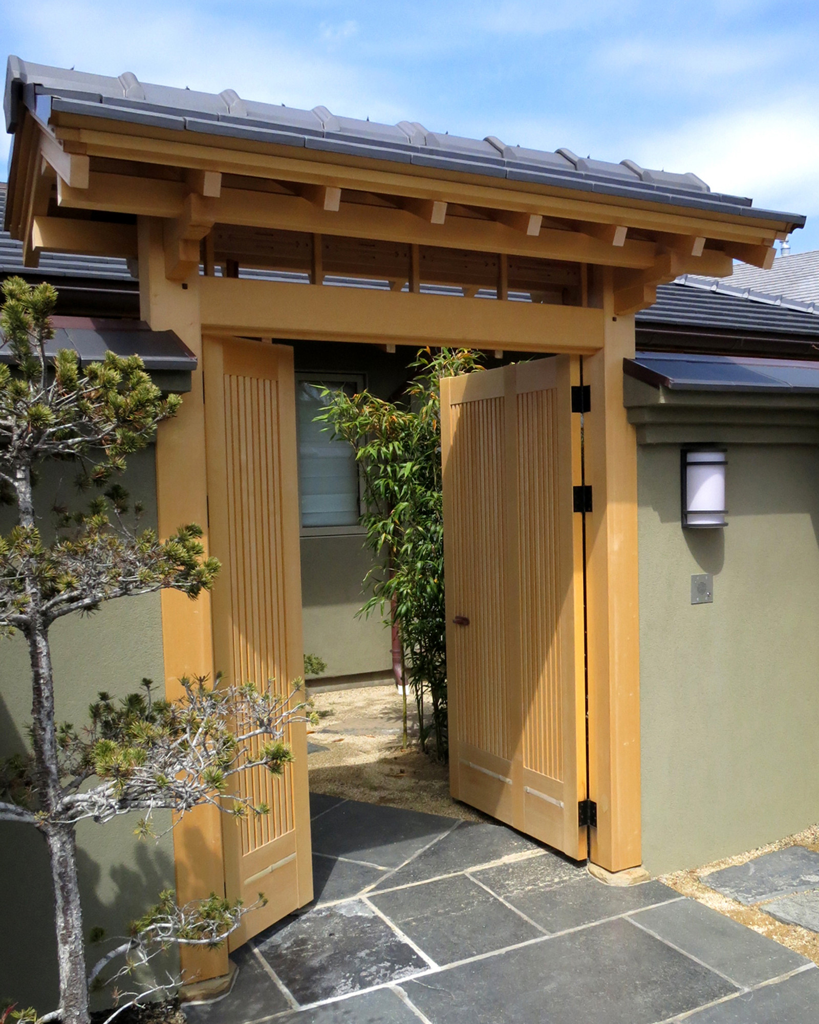 Modern Japanese Gate
