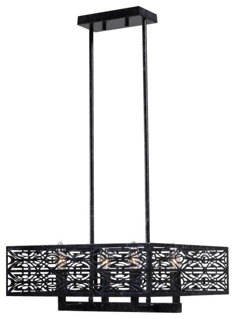 Kenroy 93644FGRPH 4-Light Pendant, Impression - Transitional - Kitchen ...