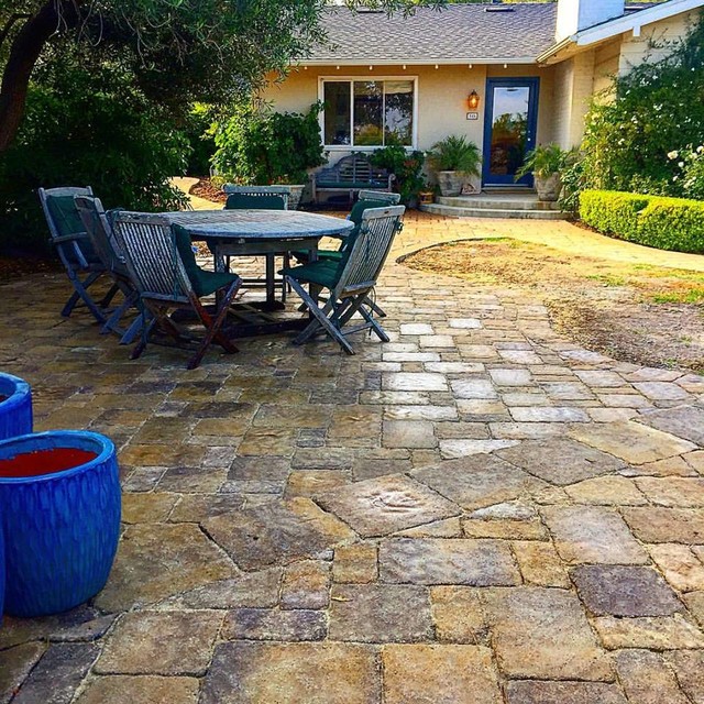 Norman Lane Pavers Project - Traditional - Patio - Santa Barbara - by ...