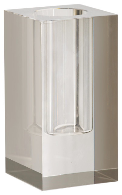 Tall Gray Translucent Vase - Contemporary - Vases - by R16 HOME | Houzz