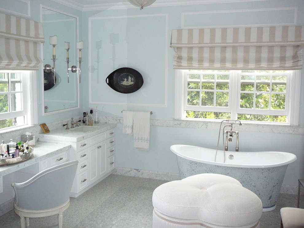 Georgian Colonial - Traditional - Bathroom - Los Angeles - by EP ...