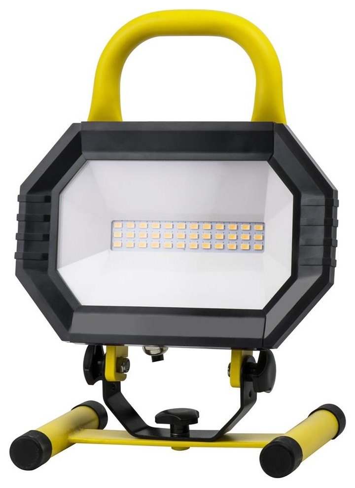 Elitco Ross LED Portable Work Light, 120V, 15W 1 Pack, Yellow ...