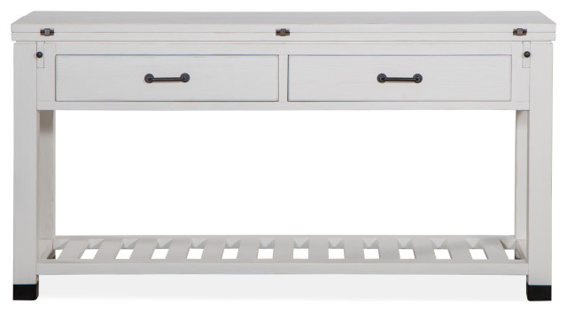 Flip Top Sofa Table - Farmhouse - Console Tables - by Magnussen Home ...