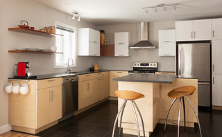 Ultra thin countertops - Contemporary - Kitchen - Montreal - by Polycor ...