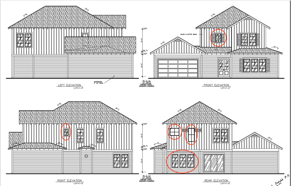 Mixing Single Hung w Fixed Direct Set