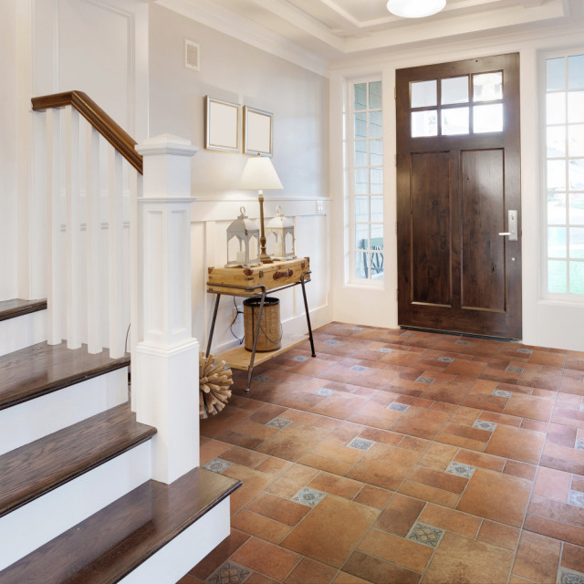 Tovar Cotto Porcelain Floor and Wall Tile Sample - Contemporary - Tile ...