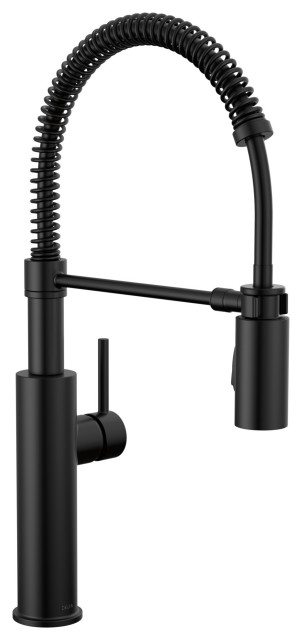 Delta 18803-DST Antoni 1.8 GPM 1 Hole Pre-Rinse Pull Down Kitchen ...