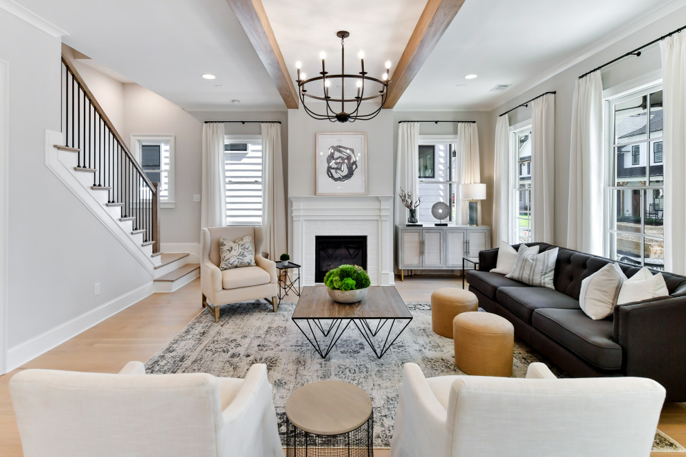 Family + Living Rooms - Transitional - Family Room - Atlanta - by Iris ...