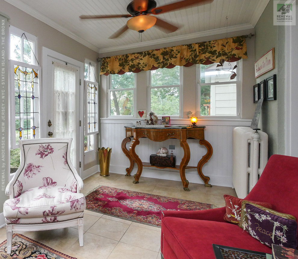 New Windows in Welcoming Front Porch - Renewal by Andersen New Jersey ...