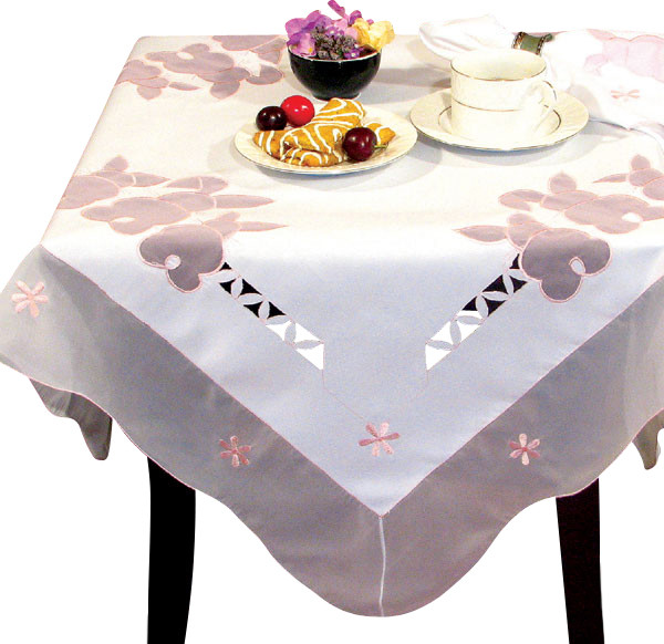 Bunny Bottoms Table Topper, 36"x36" - Farmhouse - Tablecloths - by Xia ...