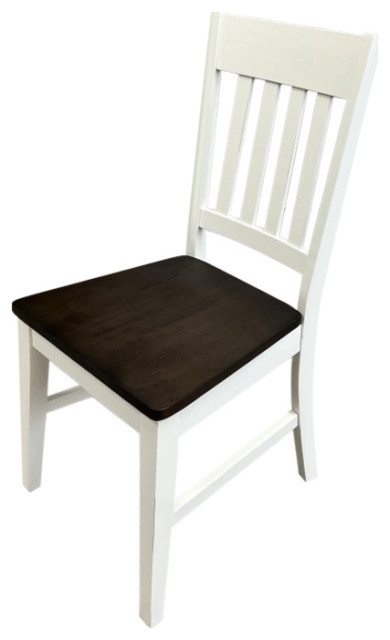 Pair of Solid Hardwood Dining Chairs - Transitional - Dining Chairs ...