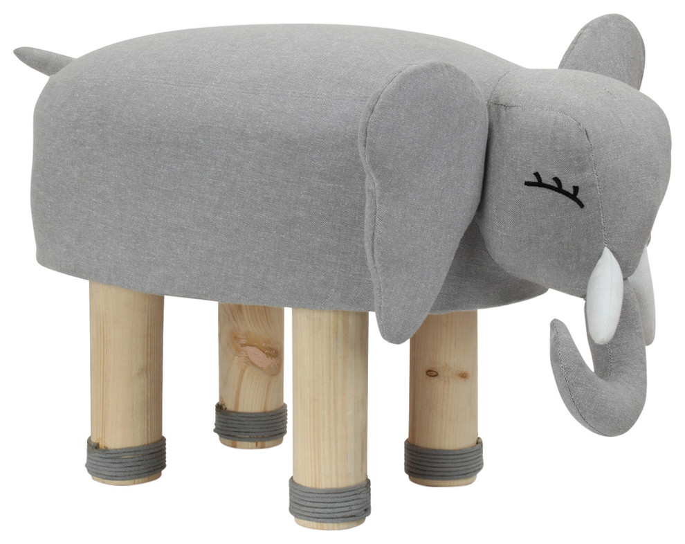 Elephant Stool - Contemporary - Kids Step Stools And Stools - by ...