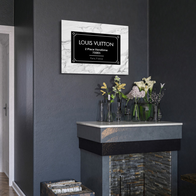 "Prestige L&V" Frameless Free Floating Reverse Printed Tempered Glass ...