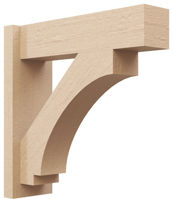 Imperial Block Rough Cedar Woodgrain TimberThane Outlooker, Primed Tan ...