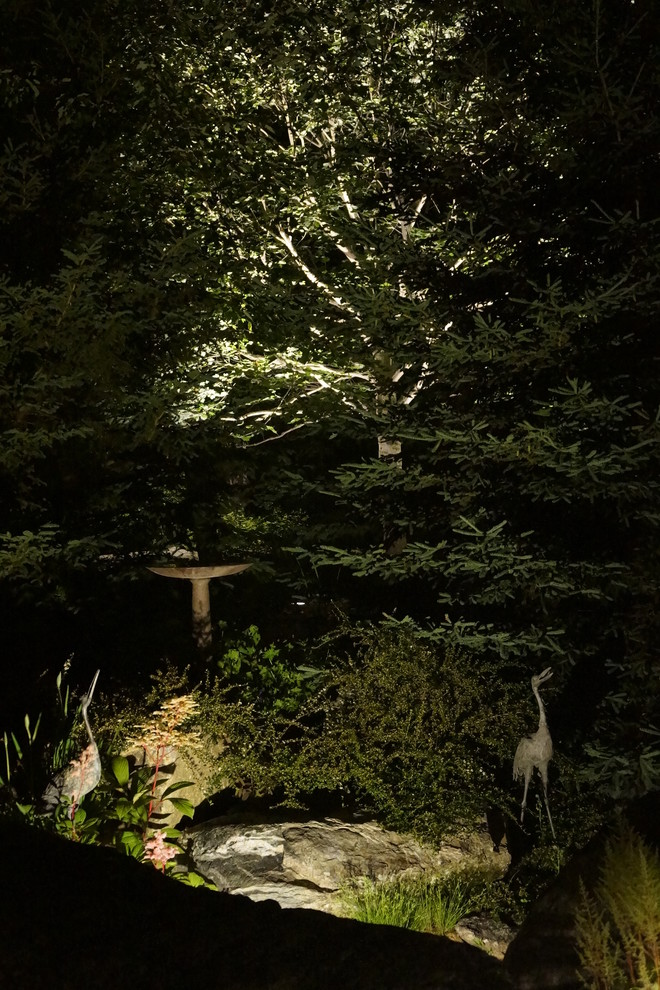 Moonlighting Installs A Custom Outdoor Lighting System In Maine ...