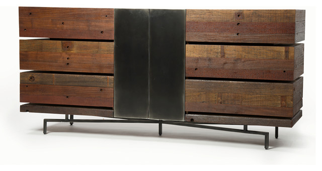 Four Hands Morrisey Dresser - Industrial - Dressers - by HedgeApple | Houzz
